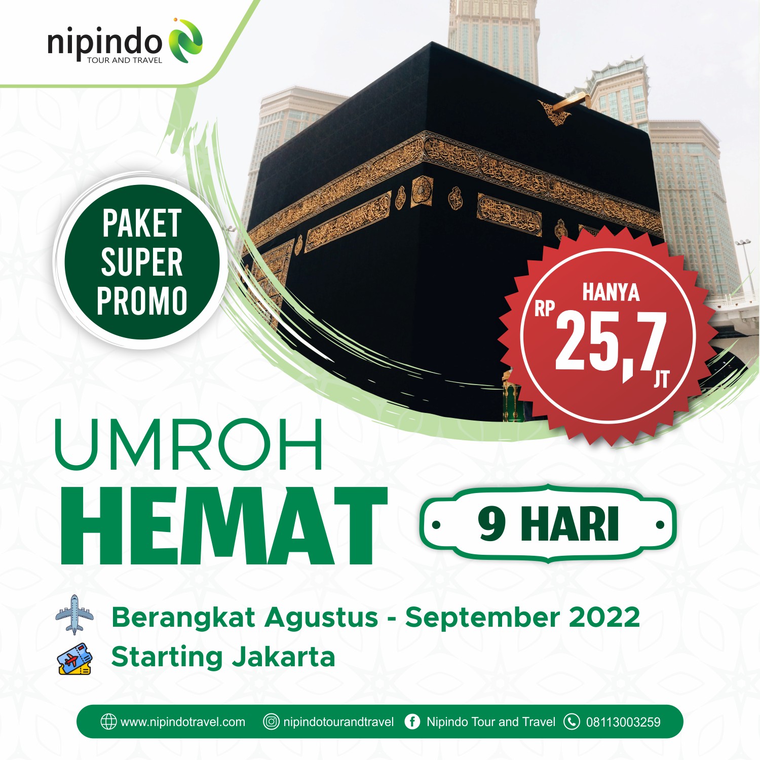 Nipindo Travel - Umroh, Haji & Visa